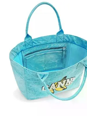 GANNI Banana Print Tote Bag