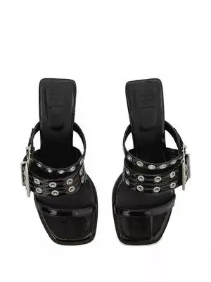 GANNI Embellished Buckle-strap Sandals