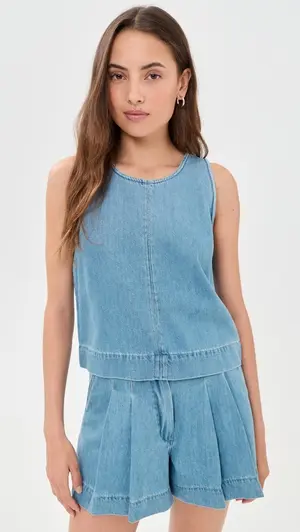 Joe's Jeans Denim Shell Tank Top
