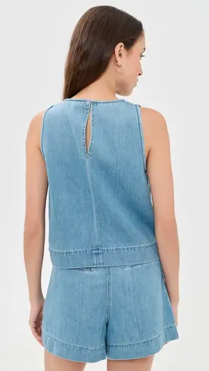 Joe's Jeans Denim Shell Tank Top