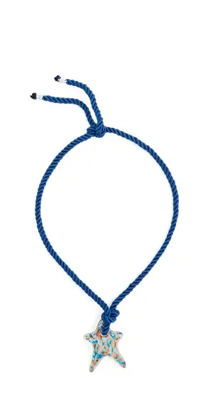 LOGAN TAY Mira Necklace - Blue