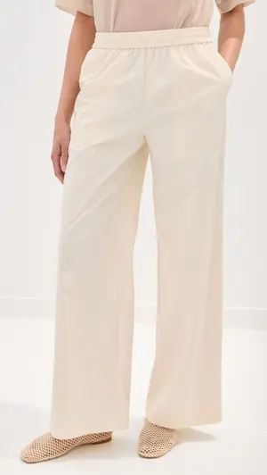 LE BOP Arden Wide Leg Pants - Cloud