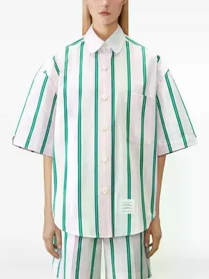 Thom Browne Stripe Poplin Shirt