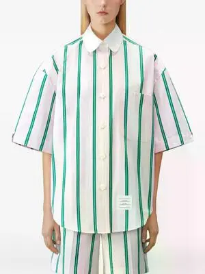 Thom Browne Stripe Poplin Shirt