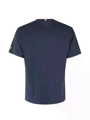 MC2 SAINT BARTH Portofino Embroidered T-shirt - Blue