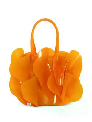 Farm Rio Jelly Flower Tote Bag - Orange