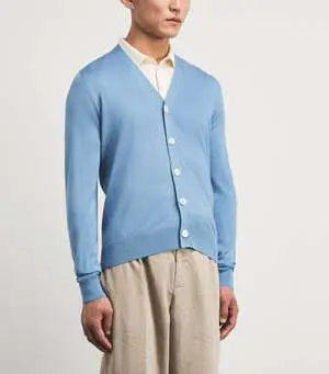 Isaia Silk-cashmere Cardigan
