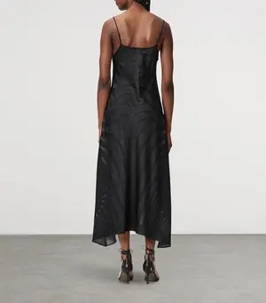 ALLSAINTS Leona V-neck Maxi Slip Dress