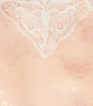 Chloé Silk Lace Floral Cami Top - Pink