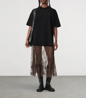 ALLSAINTS Arran Lace Maxi Skirt