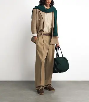 Polo Ralph Lauren Linen-silk-wool Glenplaid Blazer
