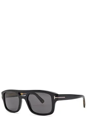 TOM FORD Aviator-style Sunglasses - Black