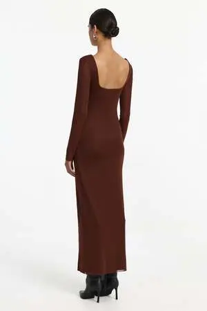 Significant Other Long Sleeve Maxi Dress