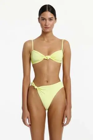 Significant Other Hermela High-waisted Bikini Brief - Lemon Drop