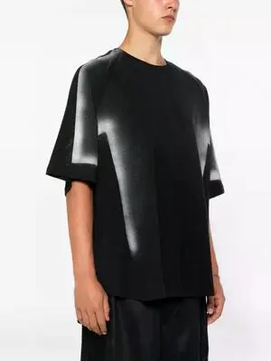 HOUSE OF THE VERY ISLANDS Rae Iridescent-print T-shirt - Black
