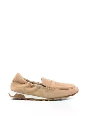 Ash Kriss Penny-strap Loafers - Neutrals
