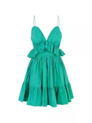 Raquel Diniz Lory Mini Dress - Green