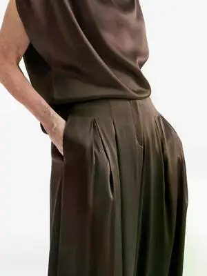 TWP Drew Pleated Palazzo Pants