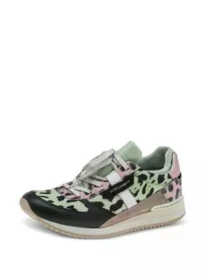 Dolce & Gabbana Leopard-print Canvas Sneakers