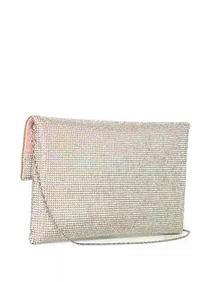 TWENTY FOURHAITCH Nyalis Crystal-embellished Clutch Bag