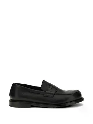 Premiata Grainy Leather Penny Loafers