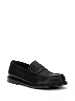 Premiata Grainy Leather Penny Loafers