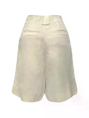 Loro Piana Pleated Satin-weave Shorts