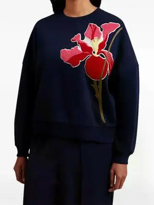 Ted Baker London Sanderr Graphic-appliqué Sweater