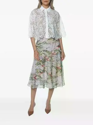 Ted Baker London Layda Diagonal-seam Midi Skirt