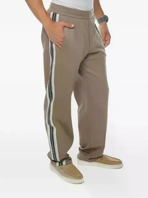 Emporio Armani Side-stripe Track Pants