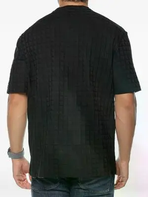 Emporio Armani Jacquard-logo T-shirt