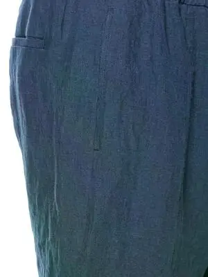 Emporio Armani Linen Drawstring Shorts
