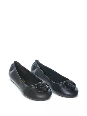 Kurt Geiger Chelsea Eagle-plaque Ballet Flats