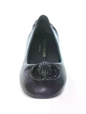 Kurt Geiger Chelsea Eagle-plaque Ballet Flats