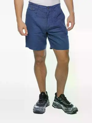 ECOALF Organic Linen Shorts - Blue