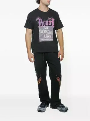 Ksubi Alter Sid Ss Tee Graphic-print T-shirt - Black