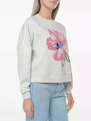 Ted Baker London Floral Patch Sweatshirt