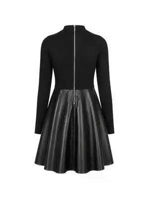 Ted Baker London Milioa Panelled Mock Neck Mini Dress