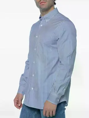 Emporio Armani Vertical-stripe Button-down Shirt