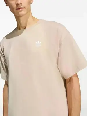 Adidas Logo-embroidered Cotton T-shirt