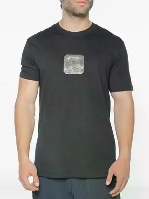 Armani Exchange Logo-print T-shirt - Black