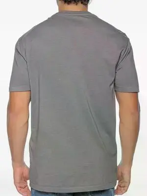 Armani Exchange Logo-embroidered T-shirt