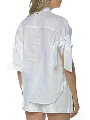 Armani Exchange Tie-detail Shirt