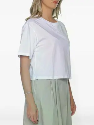 Armani Exchange Embroidered Logo Cotton T-shirt