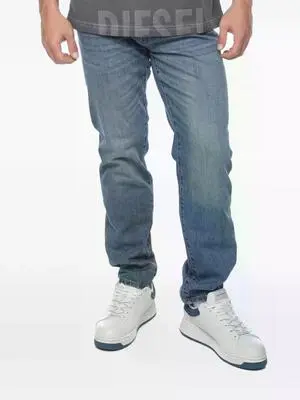 Armani Exchange Five-pocket Straight-leg Jeans - Blue