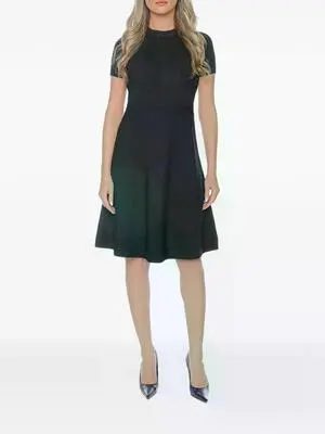 Armani Exchange Ribbed Knit Midi Dress