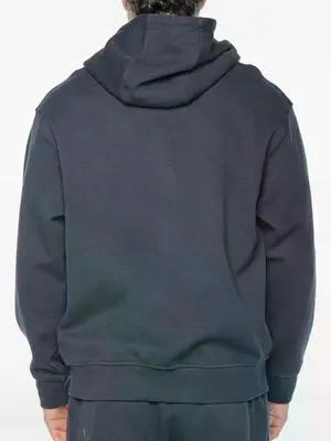 Armani Exchange Diagonal-weave Zip-up Hoodie