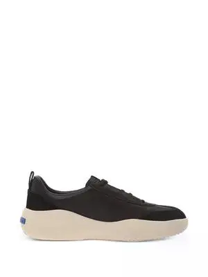 Geox Panelled Leather Sneakers