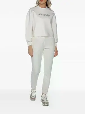 Armani Exchange Sequin Logo Sweatshirt