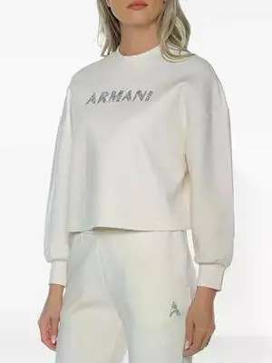 Armani Exchange Sequin Logo Sweatshirt